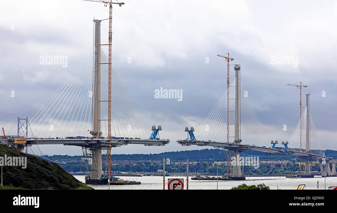 The Queensferry bridge Crossing. Edinburgh Stock Photo - Alamy