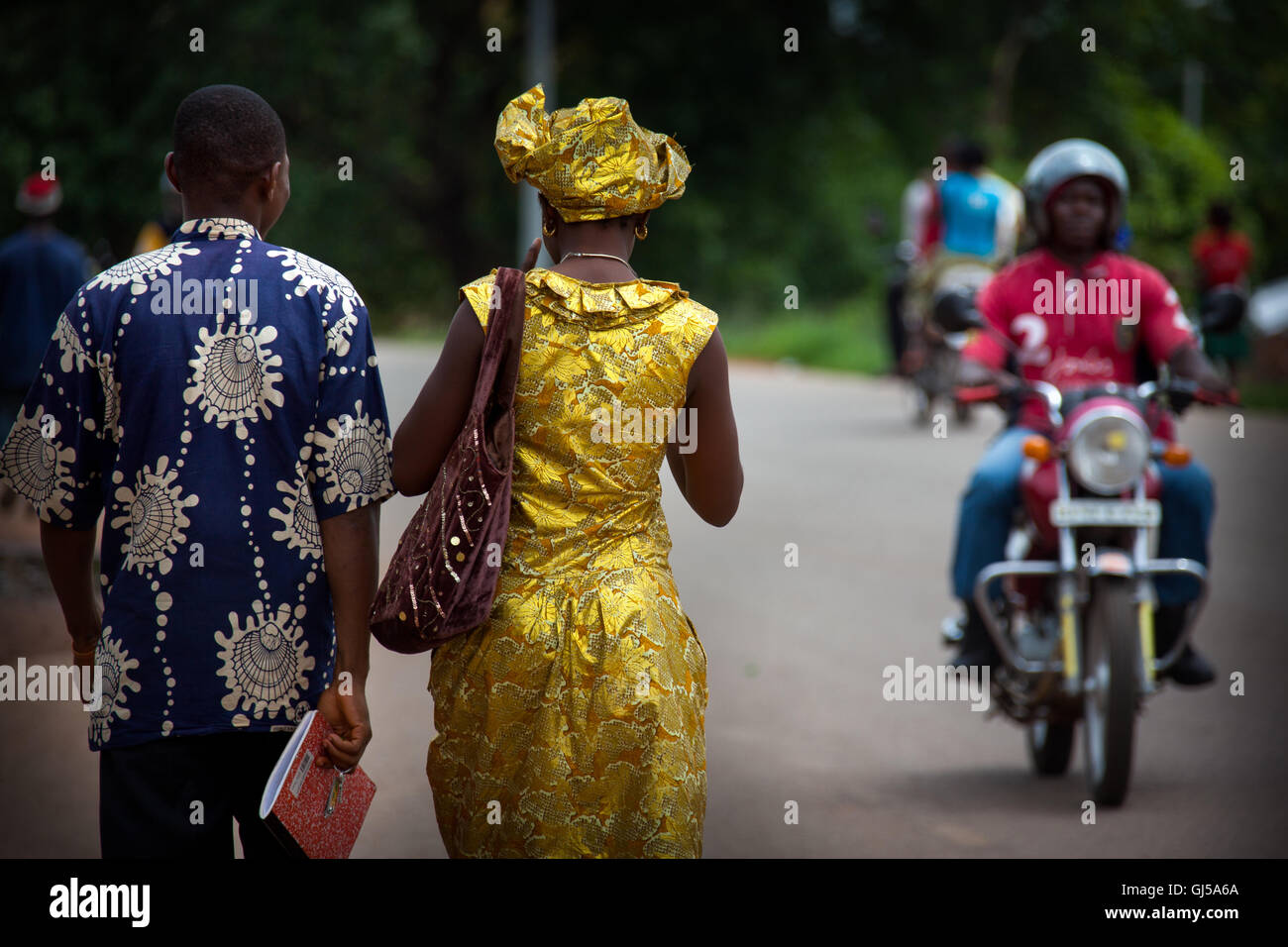 Makeni, Sierra Leone, Africa - June 06, 2013: Makeni, Bombali District ...