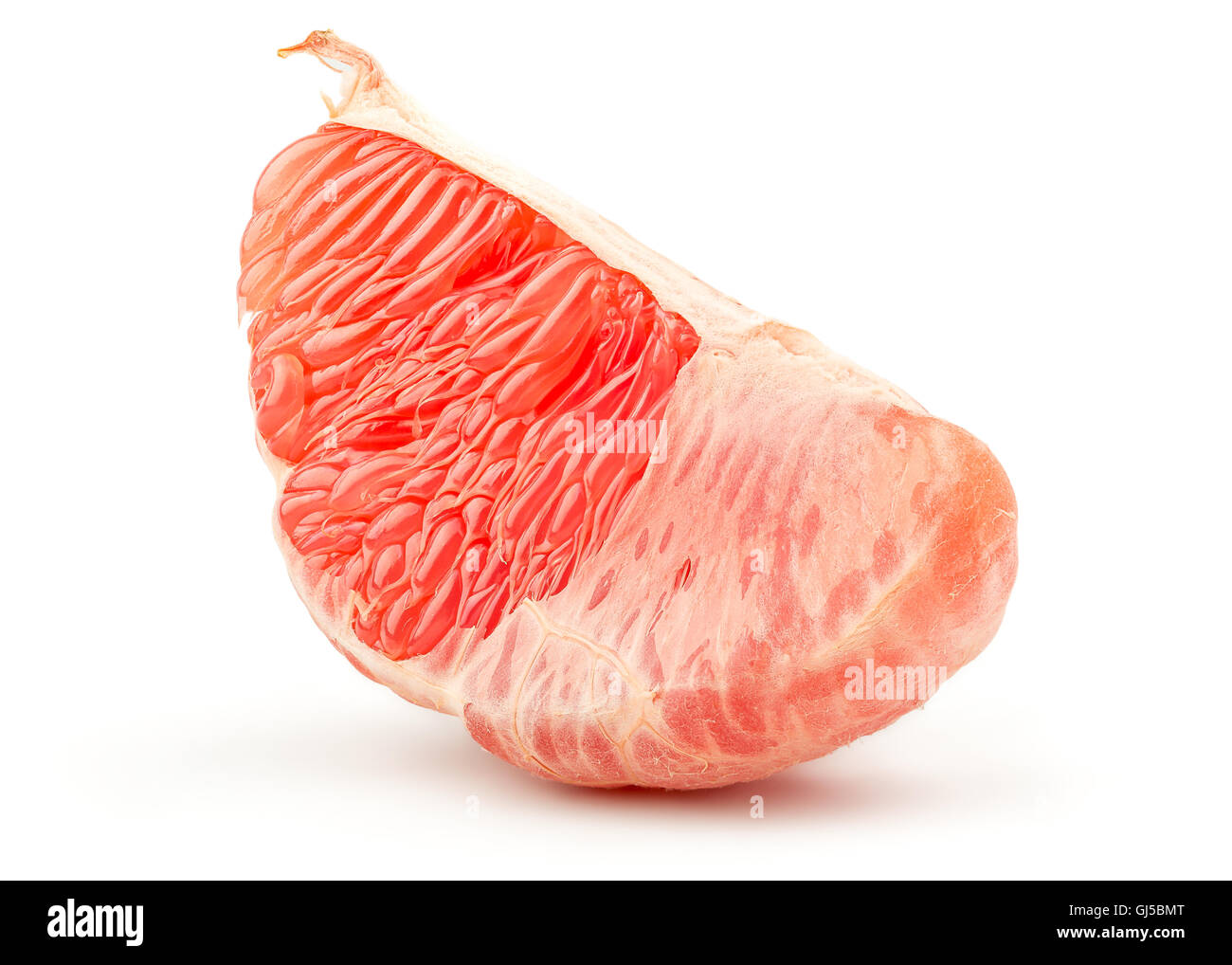 Perfect Fresh Grapefruit Isolated on White Background in Full Depth of ...
