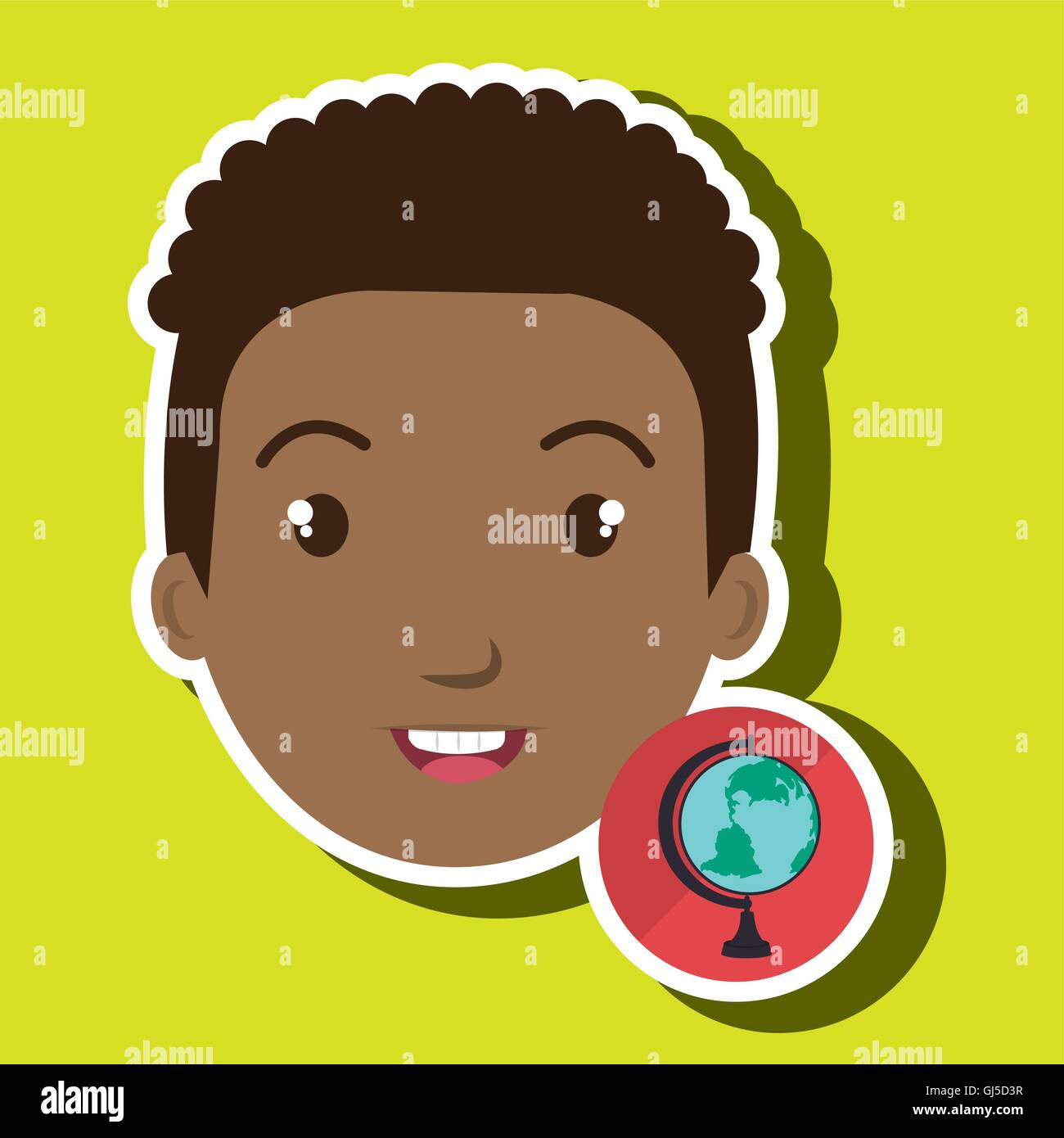 student girl school icon Stock Vector Image & Art - Alamy