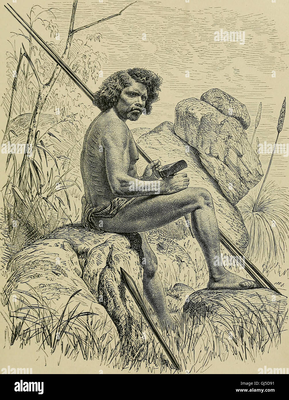 This 1896 publication outlines the evolution of human societies, from ...