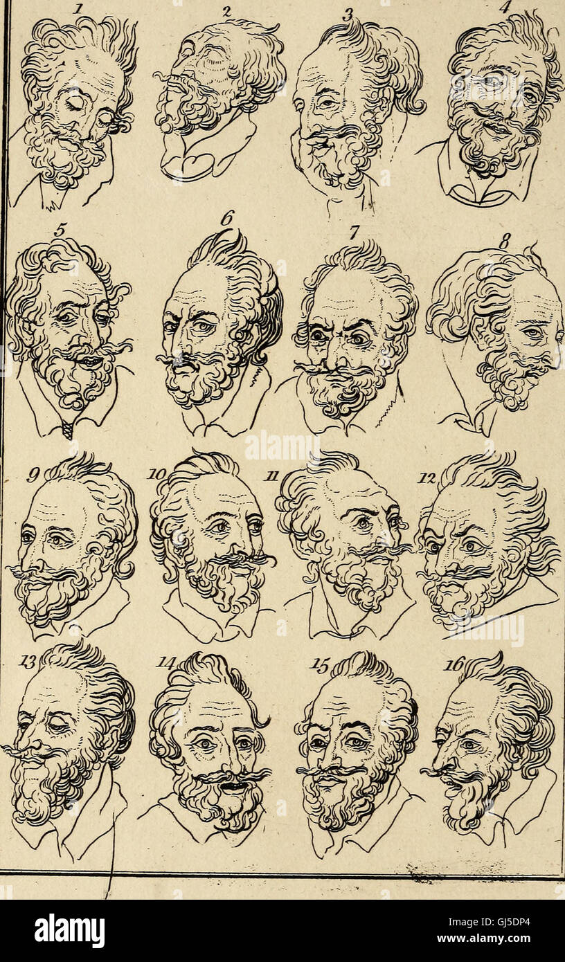This 1797 work explores the concept of physiognomy, the study of facial ...