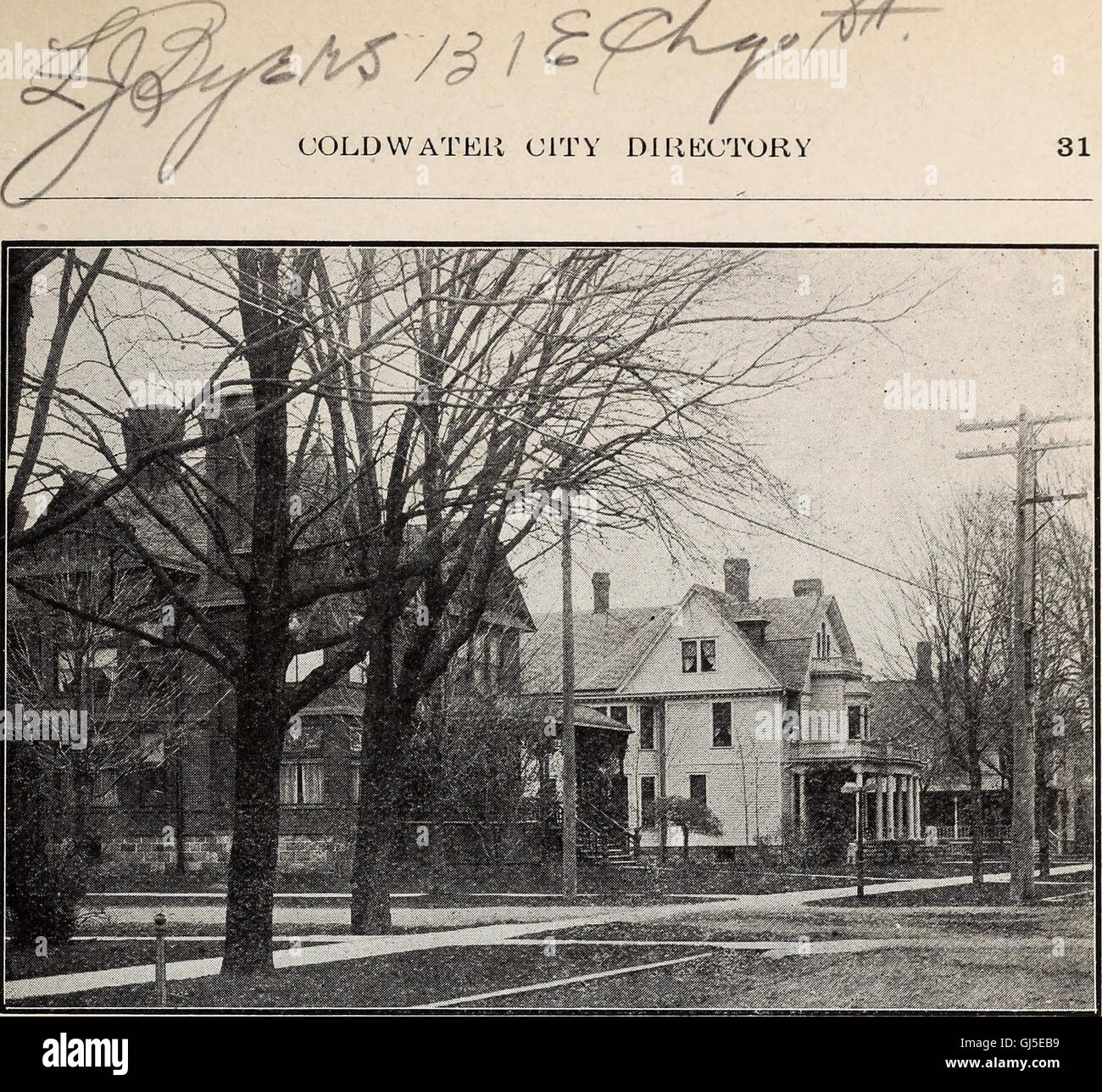The 'Coldwater, Michigan Pictorial City Directory and Year Book' (1912 ...