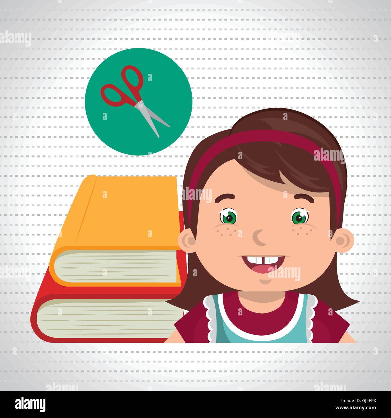 student books school elements Stock Vector Image & Art - Alamy