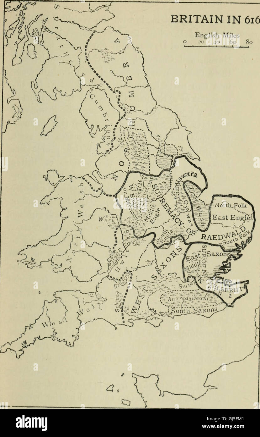 This work from 1900 examines the formation of England, focusing on ...