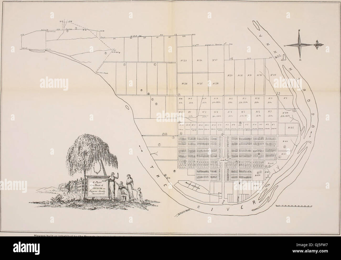 The story of some French refugees and their 'Azilum,' 1793-1800 (1903 ...