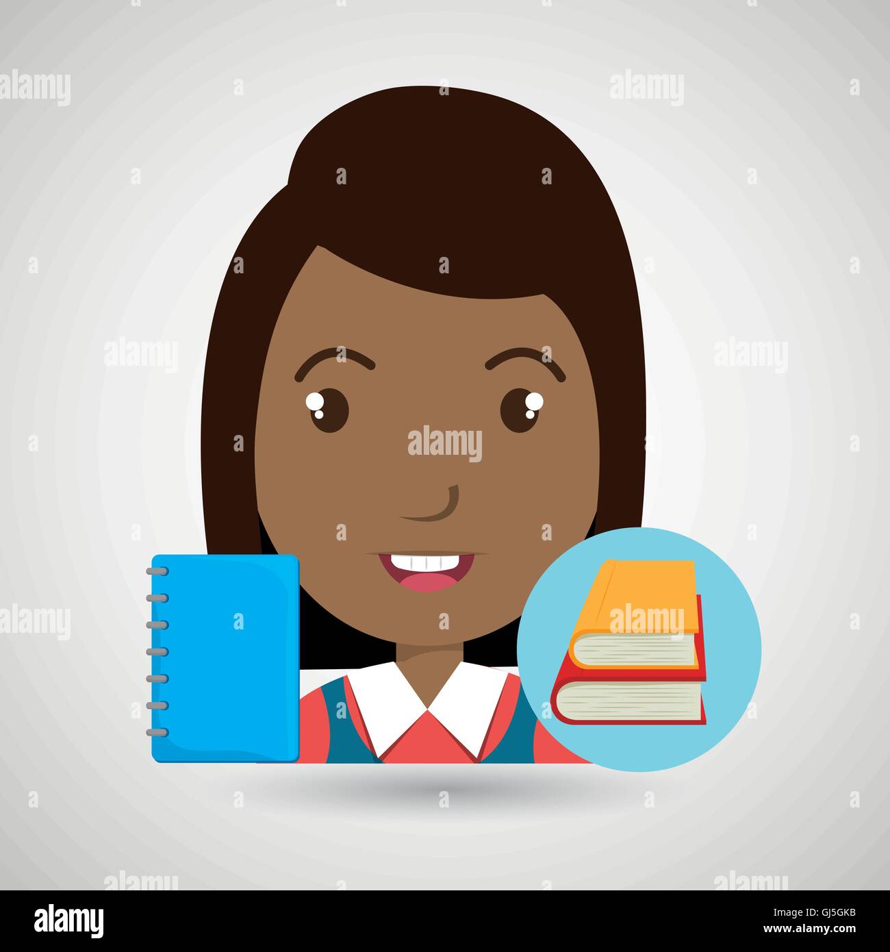 student books school elements Stock Vector Image & Art - Alamy