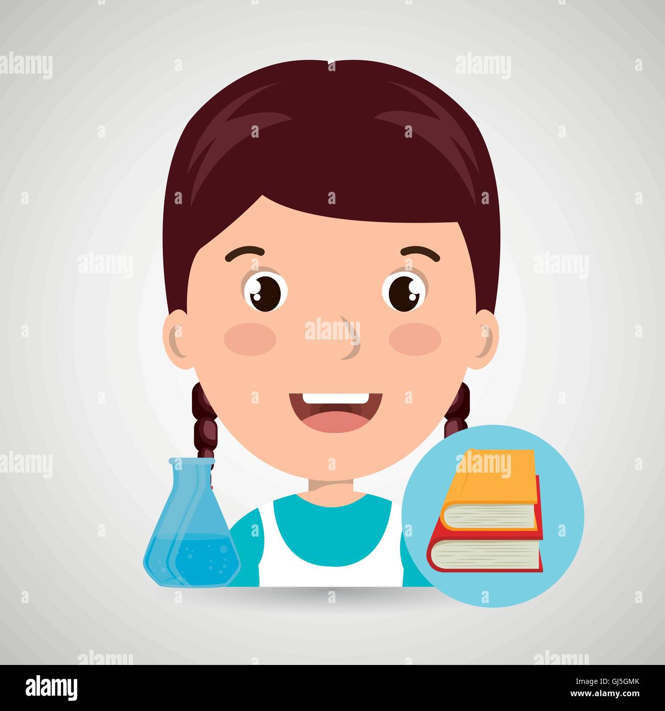 student books school elements Stock Vector Image & Art - Alamy