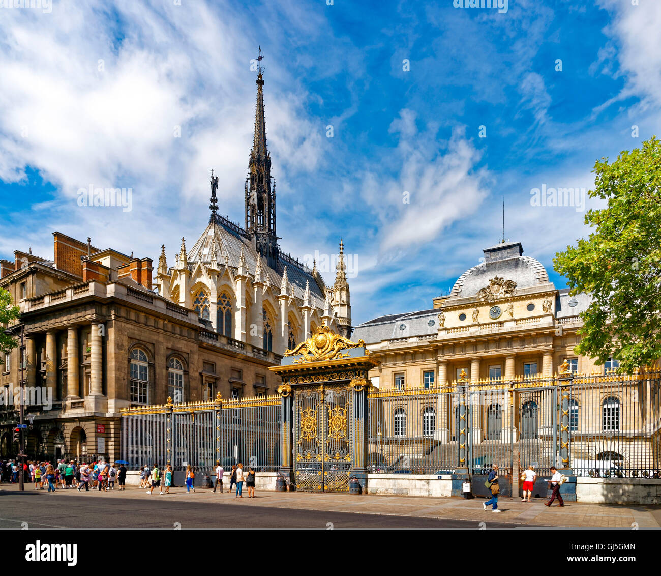 Palais de Justice, Paris, France Stock Photo - Alamy