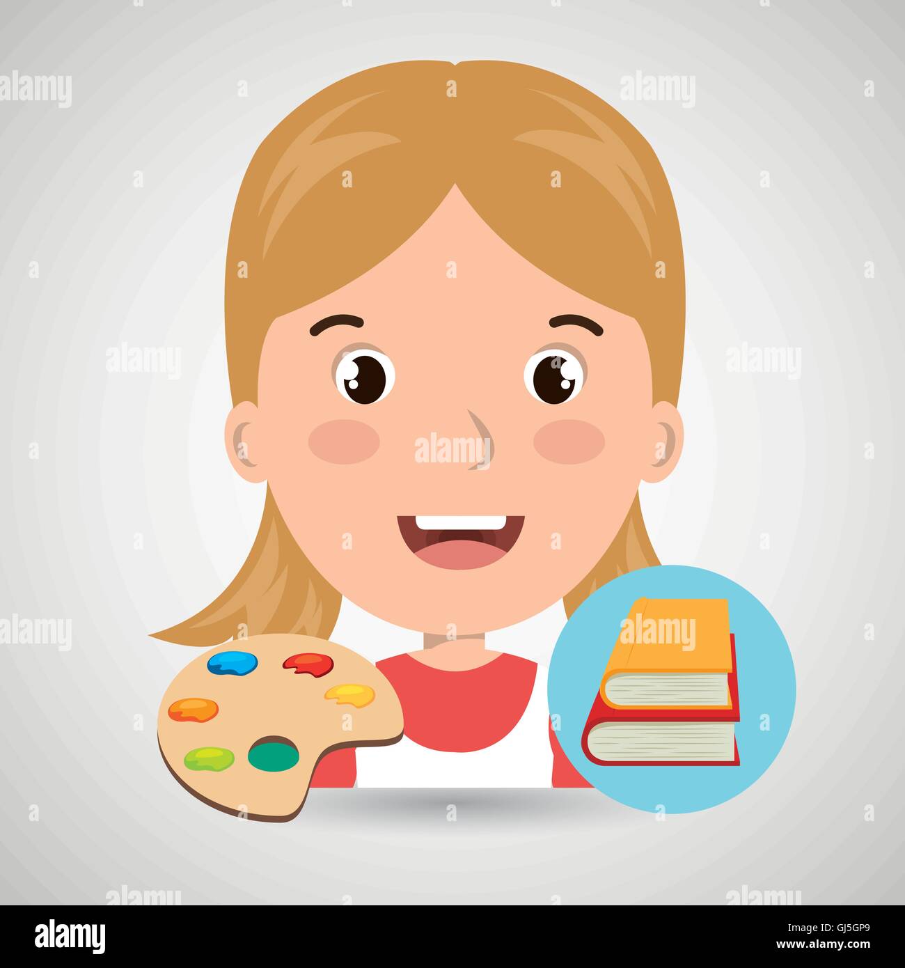 student books school elements Stock Vector Image & Art - Alamy