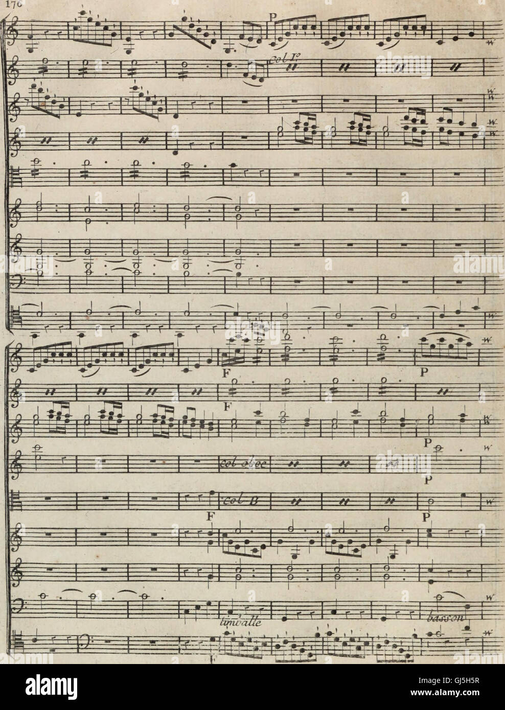 A 1774 French opera *Orphée et Euridice*, a three-act tragic opera by ...