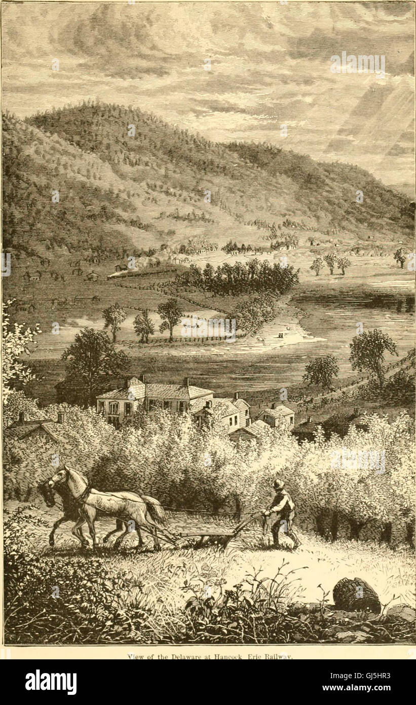 This guide (1881) details popular summer excursion routes in the United ...