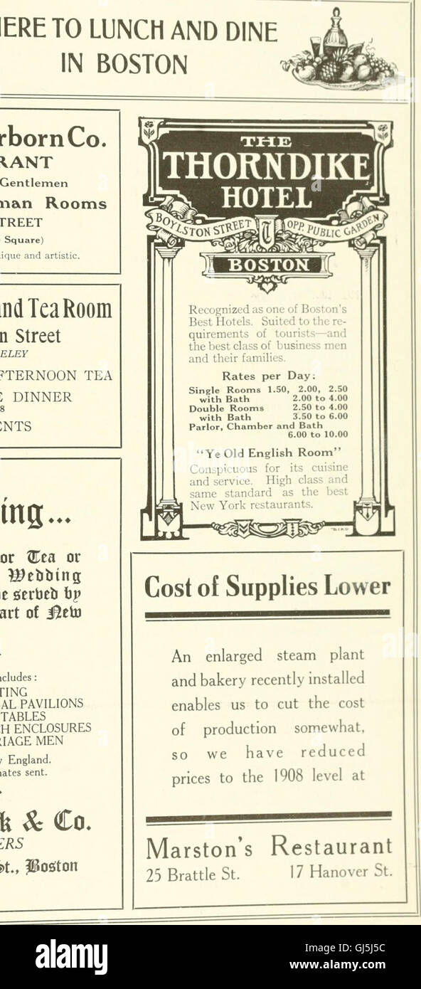 A 1910 publication documenting the development of New Boston under the ...