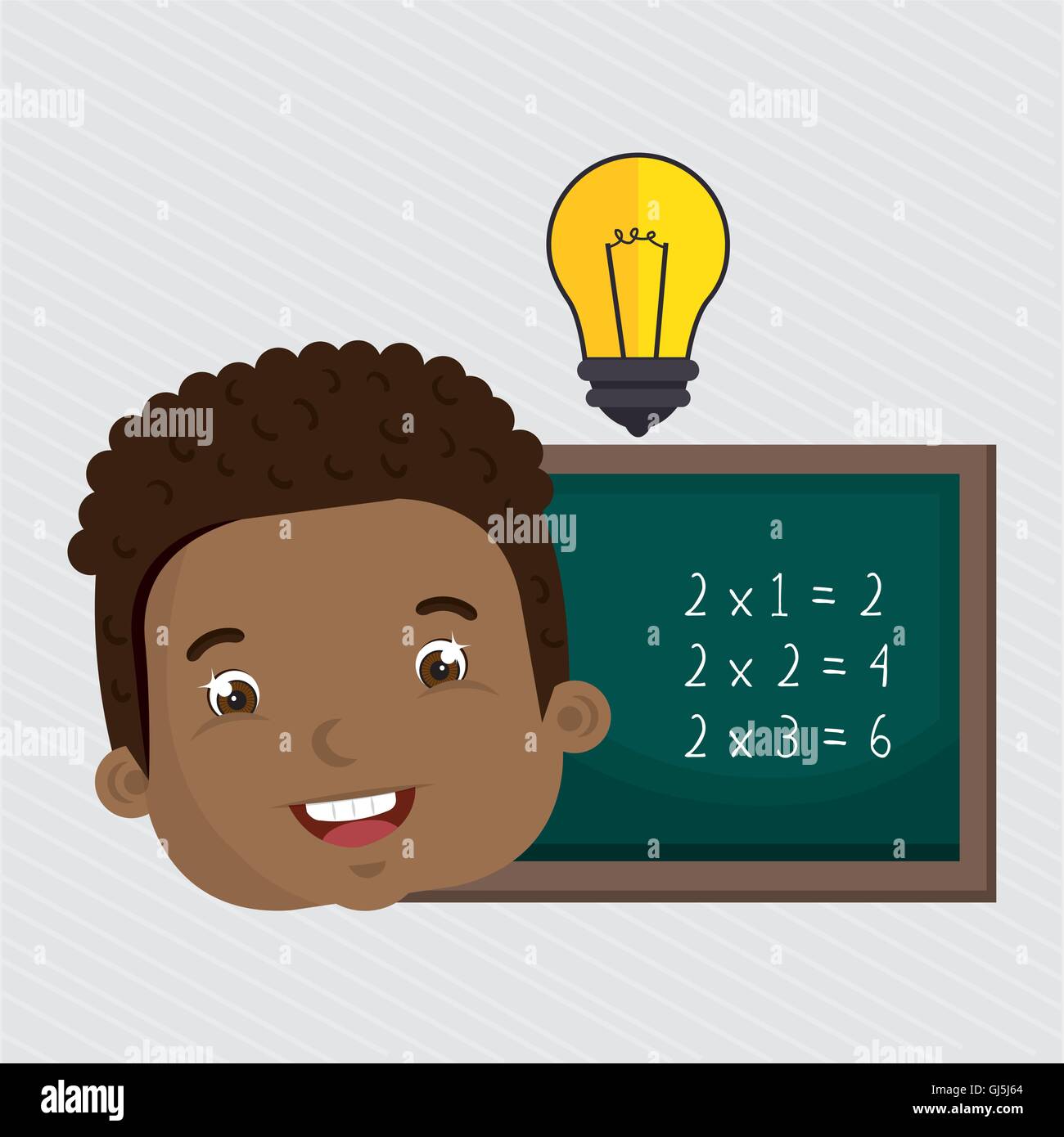 Multi ethnic student class Stock Vector Images - Alamy