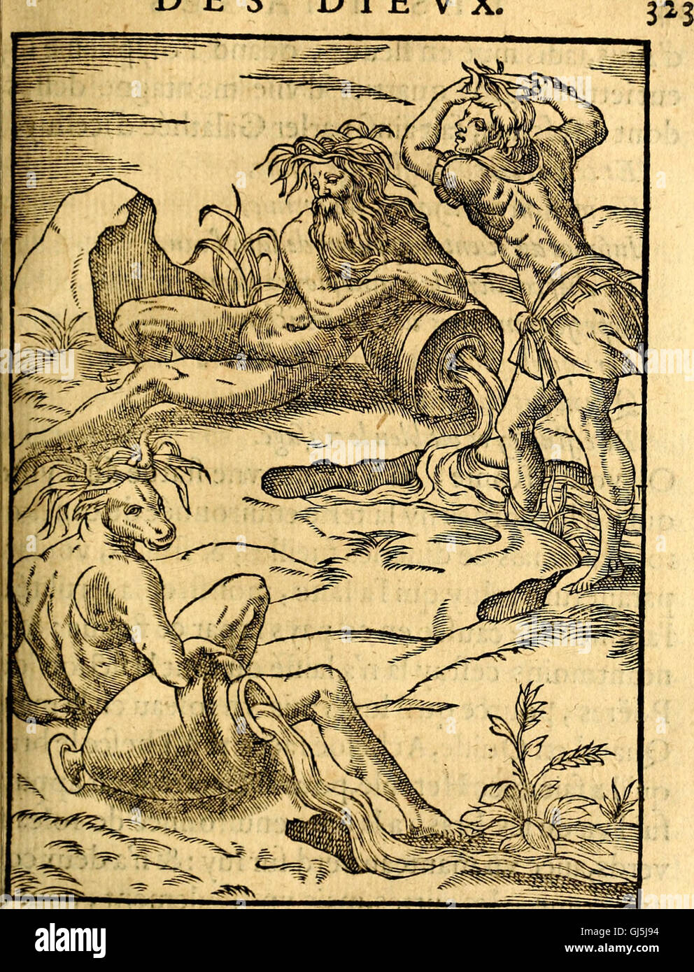 This 1581 work depicts the gods of the ancients, focusing on idols ...