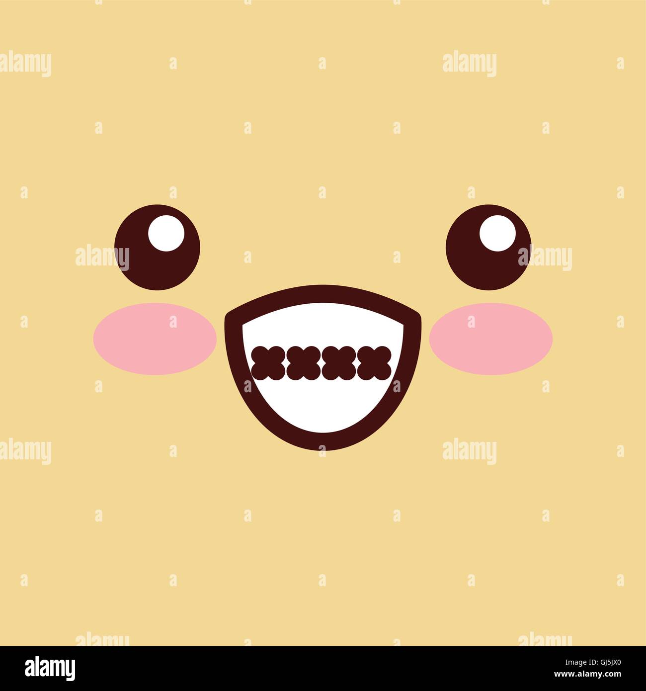 face emoticons design Stock Vector Image & Art - Alamy