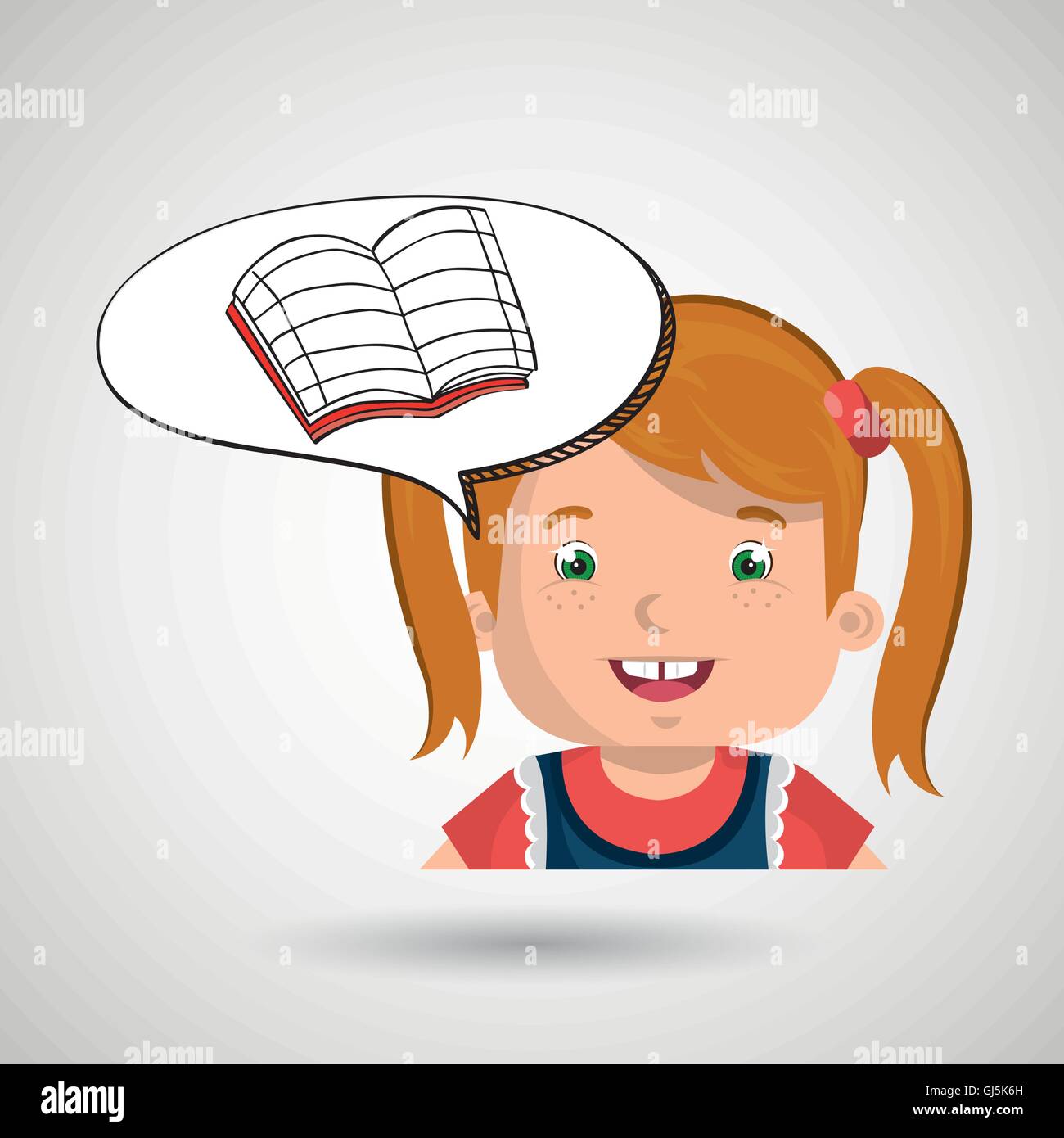 child chat student school Stock Vector Image & Art - Alamy