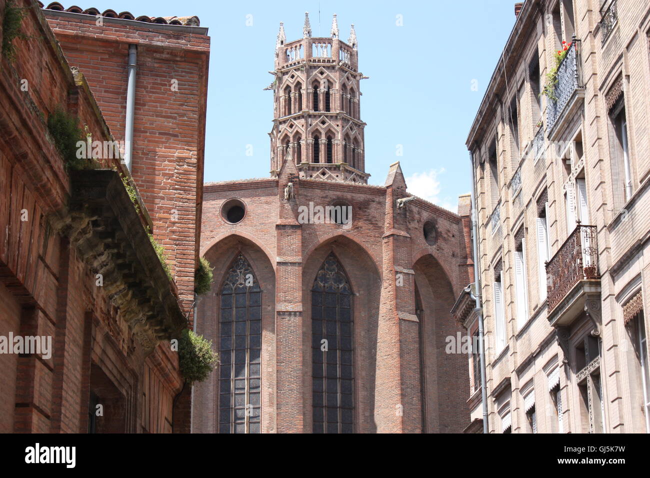 Eglise des Jacobins, Toulouse, France Stock Photo - Alamy