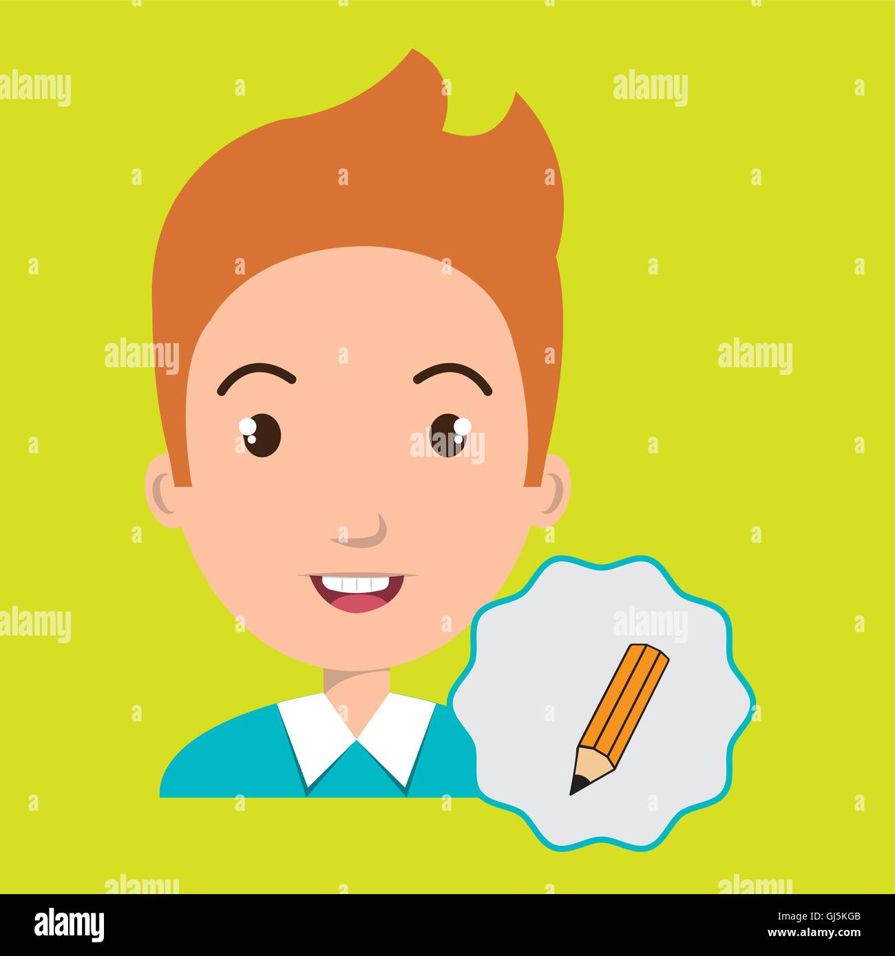 child chat student school Stock Vector Image & Art - Alamy