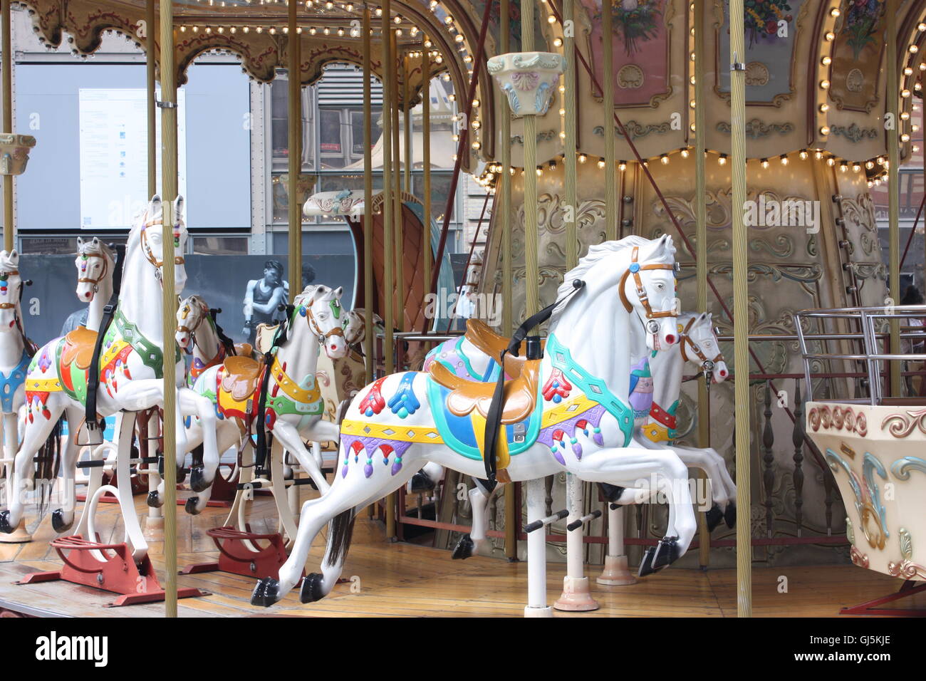 Carousel in Toulouse, France Stock Photo - Alamy