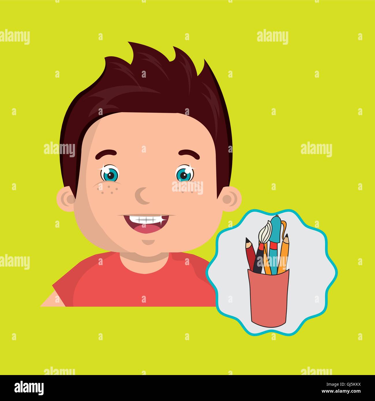 child chat student school Stock Vector Image & Art - Alamy