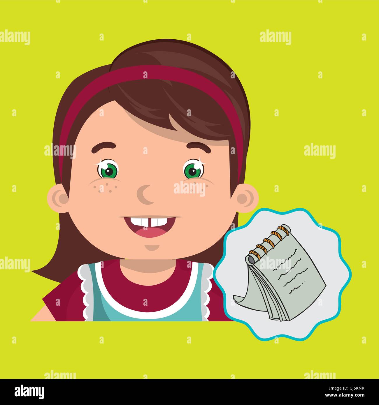 child chat student school Stock Vector Image & Art - Alamy