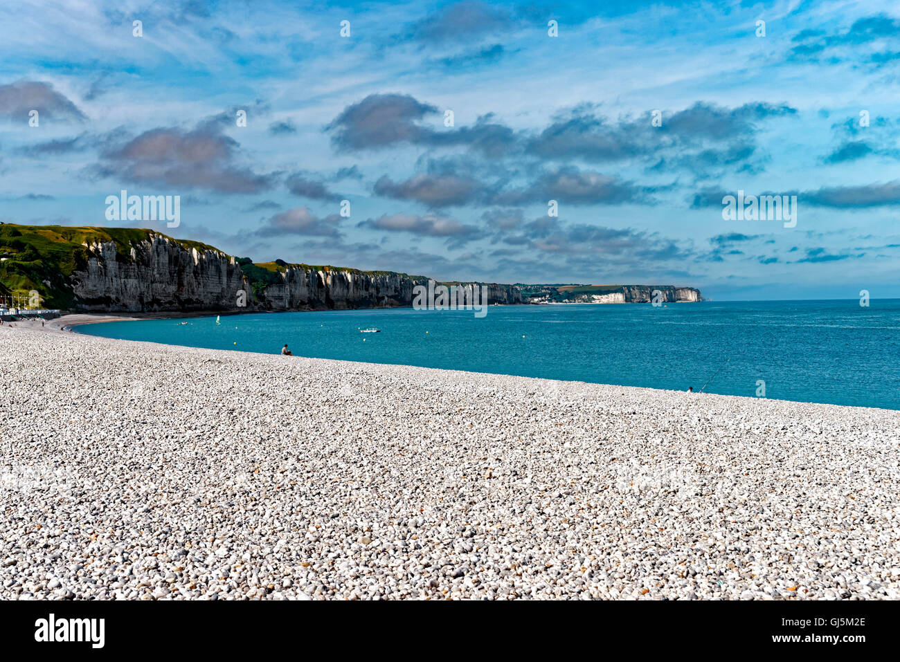 Beach in fecamp normandy hi-res stock photography and images - Alamy