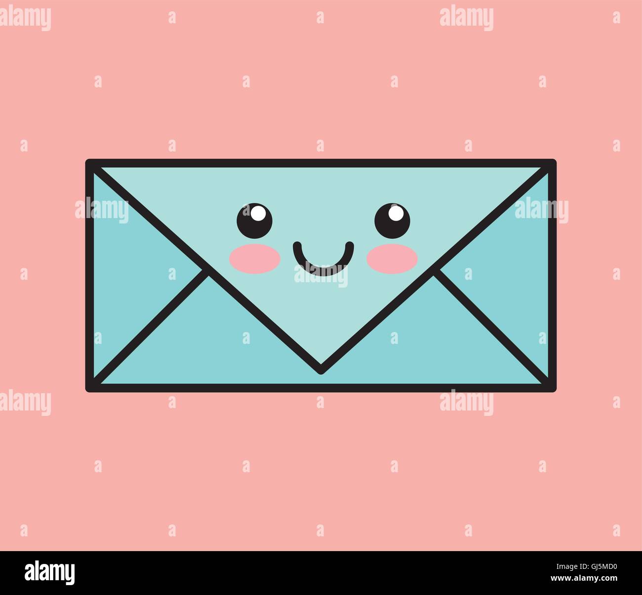 Kawai smiley hi-res stock photography and images - Alamy