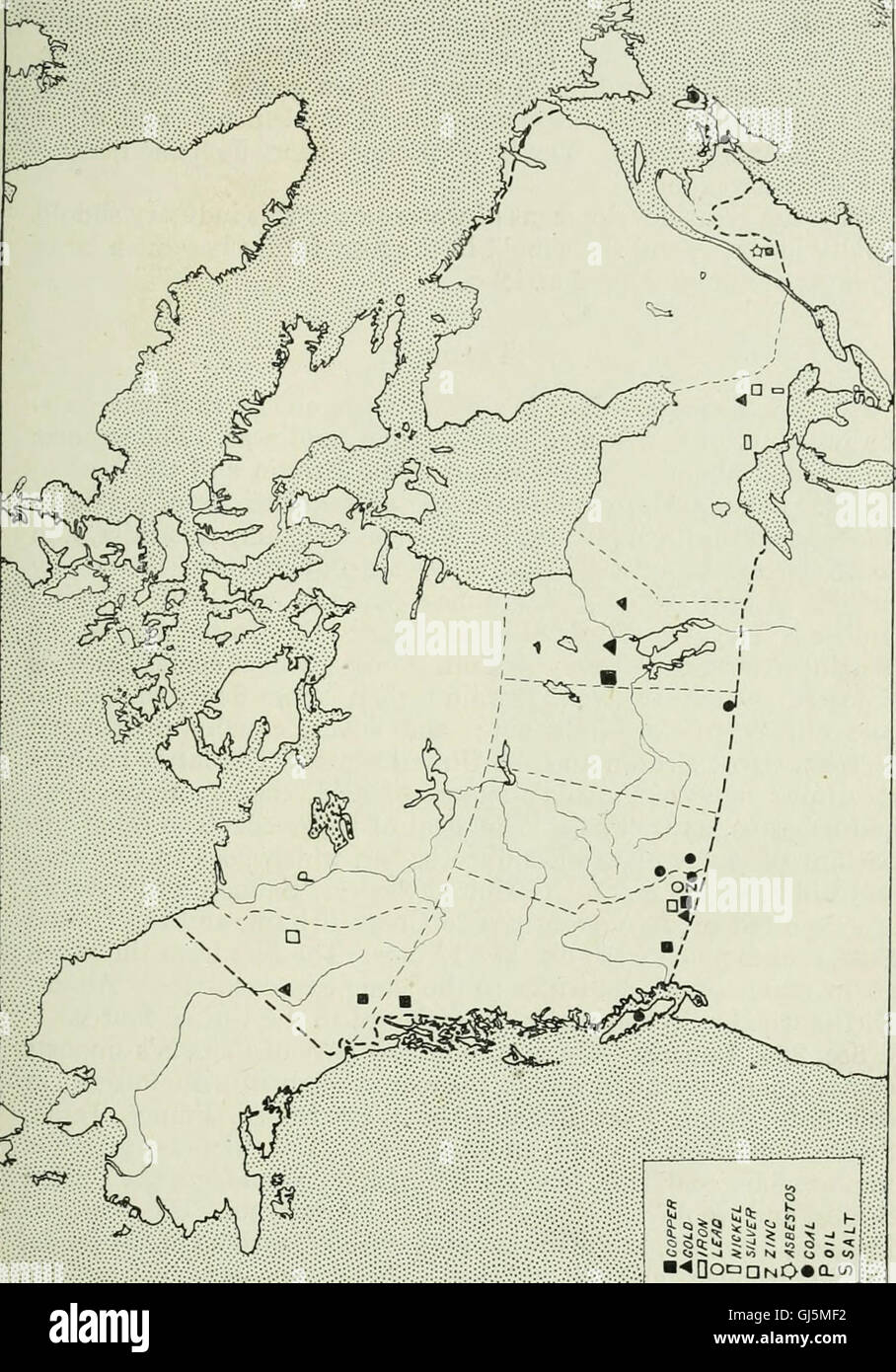 This 1922 text serves as a guide to the geography of Canada, outlining ...