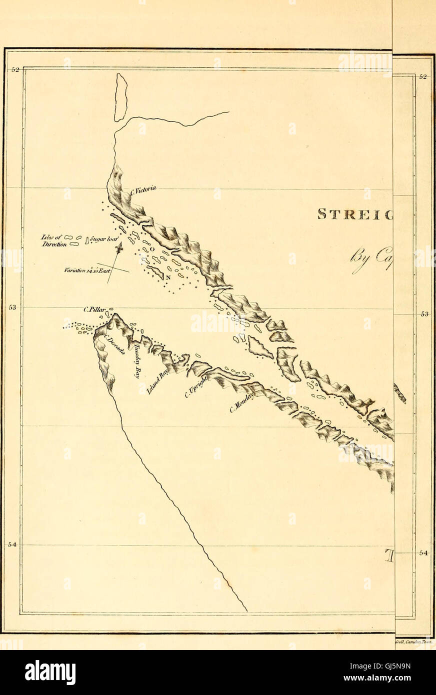 South pacific charts hi-res stock photography and images - Alamy