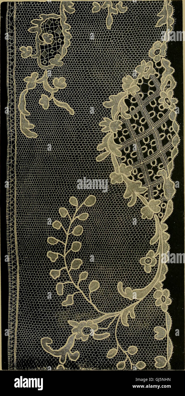 History of lace (1902 Stock Photo - Alamy