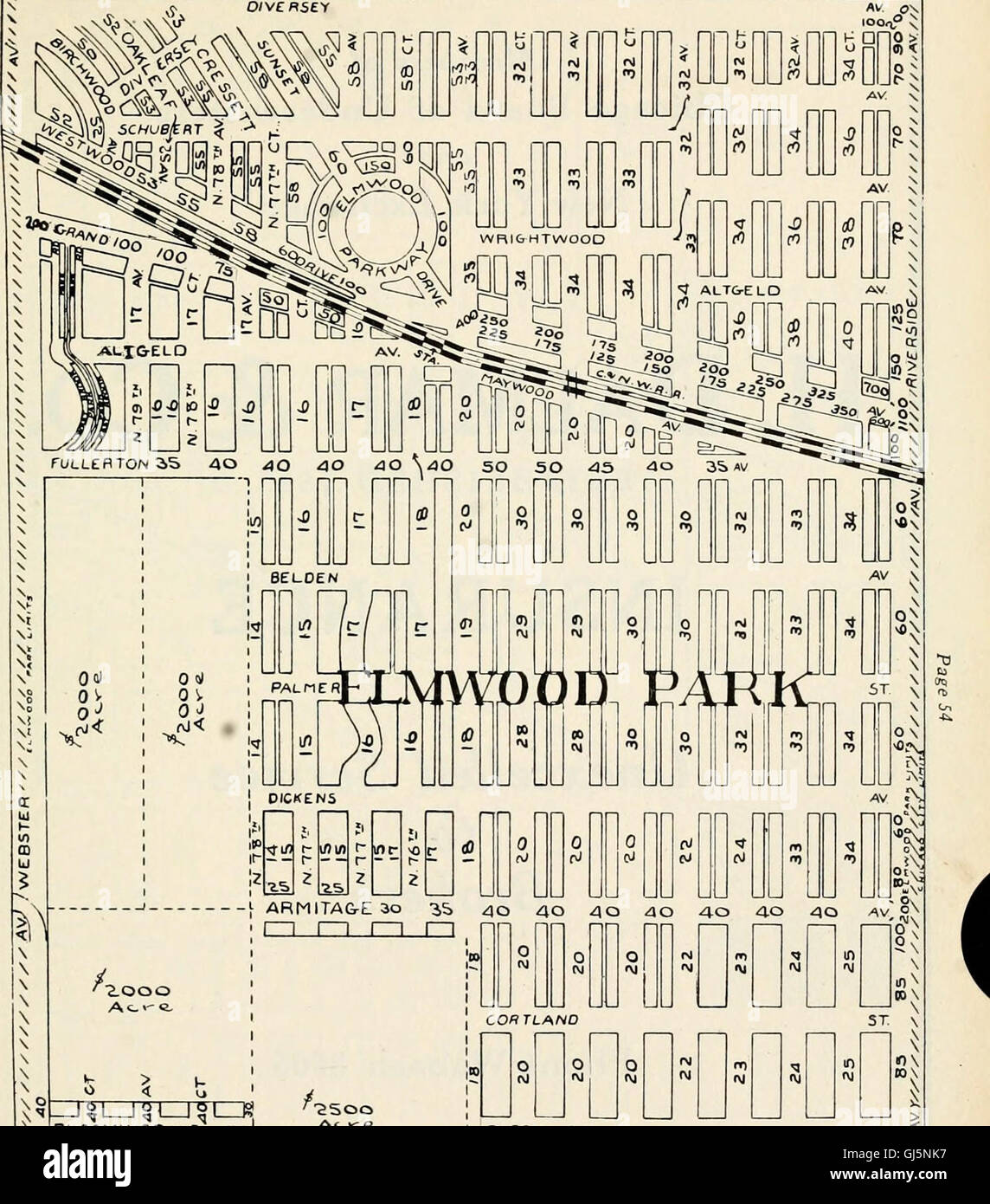 'Olcott's Land Values Blue Book of Chicago' (1928) provides detailed ...