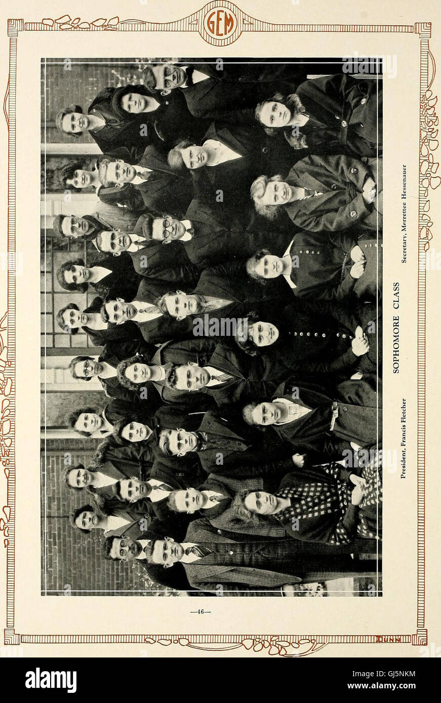 The *Gem Yearbook* of 1922 provides a comprehensive overview of events ...