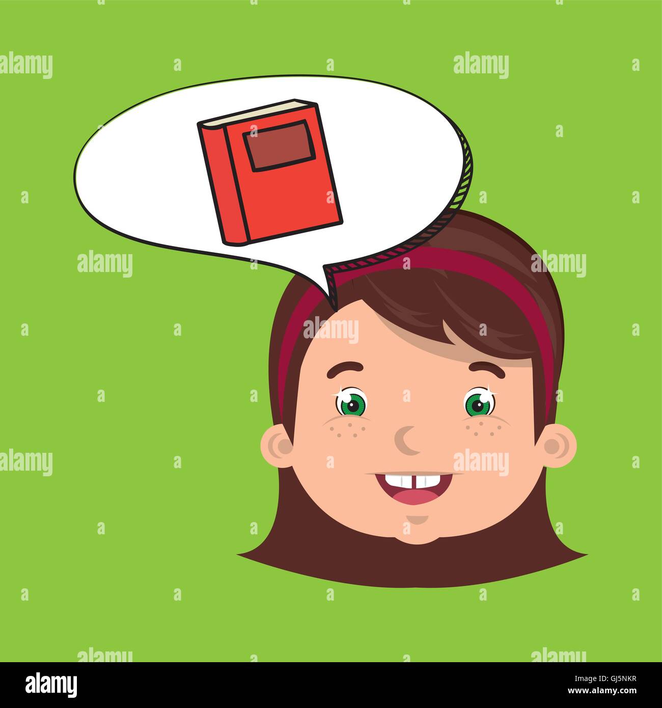 child chat student school Stock Vector Image & Art - Alamy