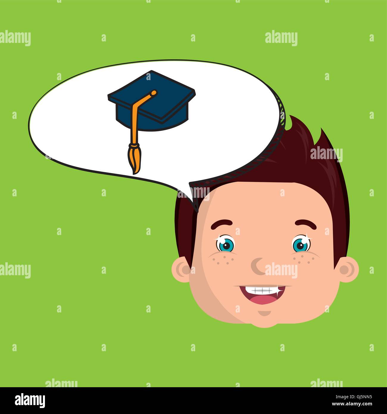 child chat student school Stock Vector Image & Art - Alamy