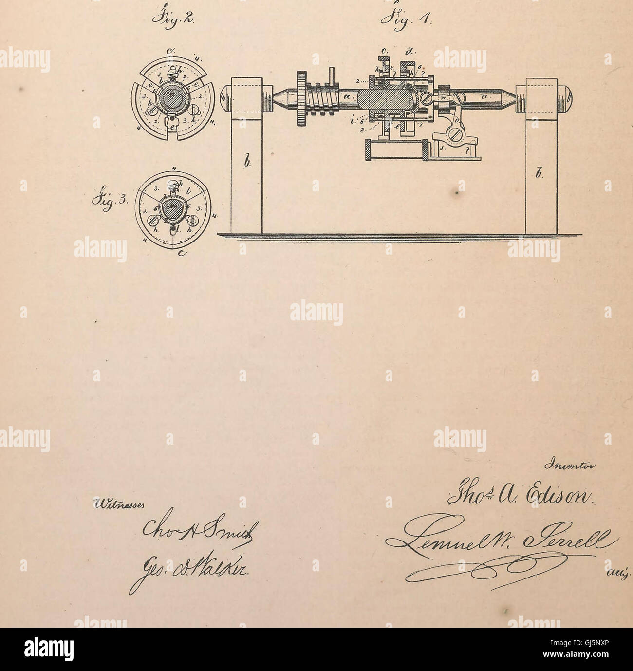 This collection includes patents granted to Thomas A. Edison between ...