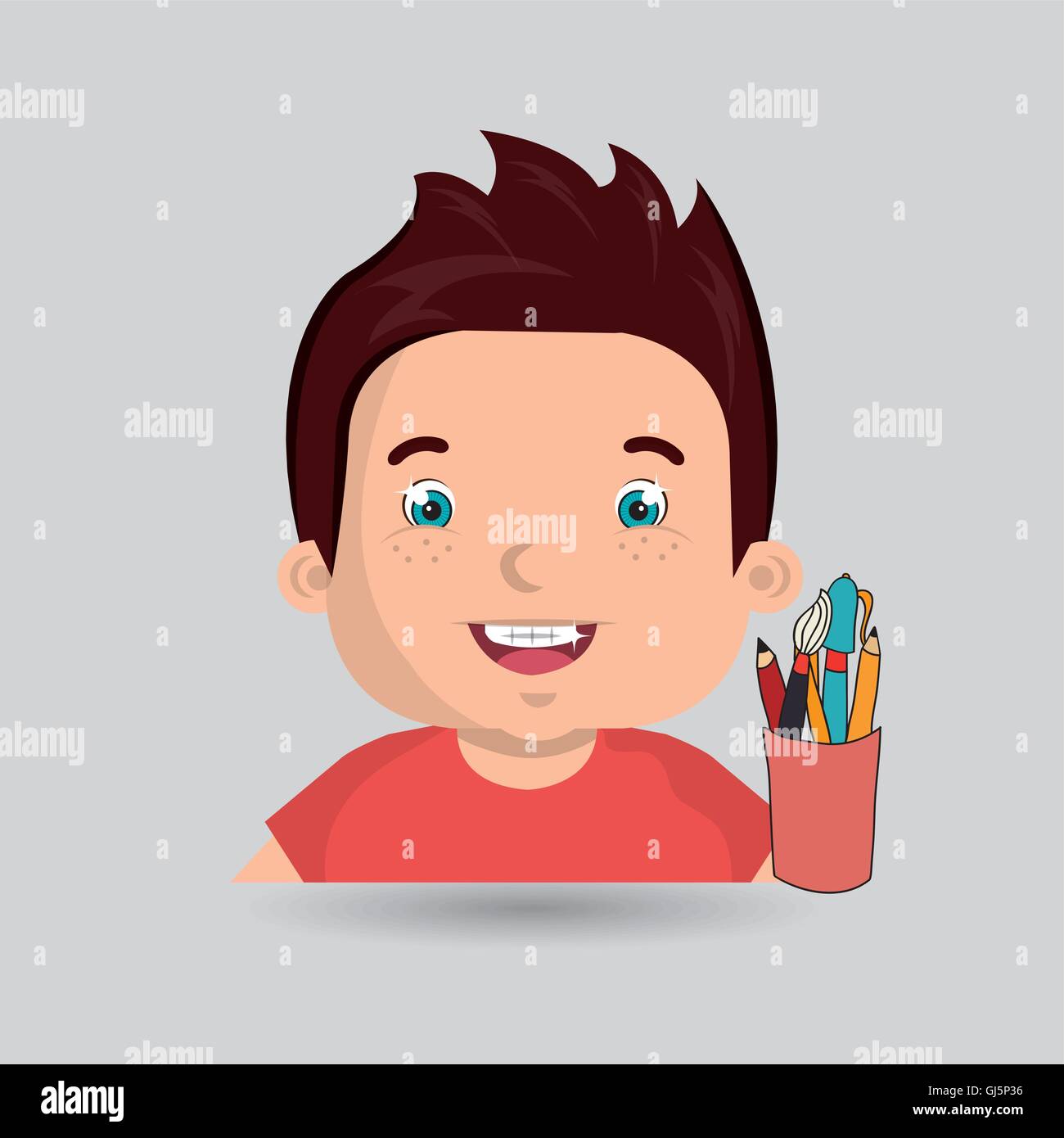 child chat student school Stock Vector Image & Art - Alamy