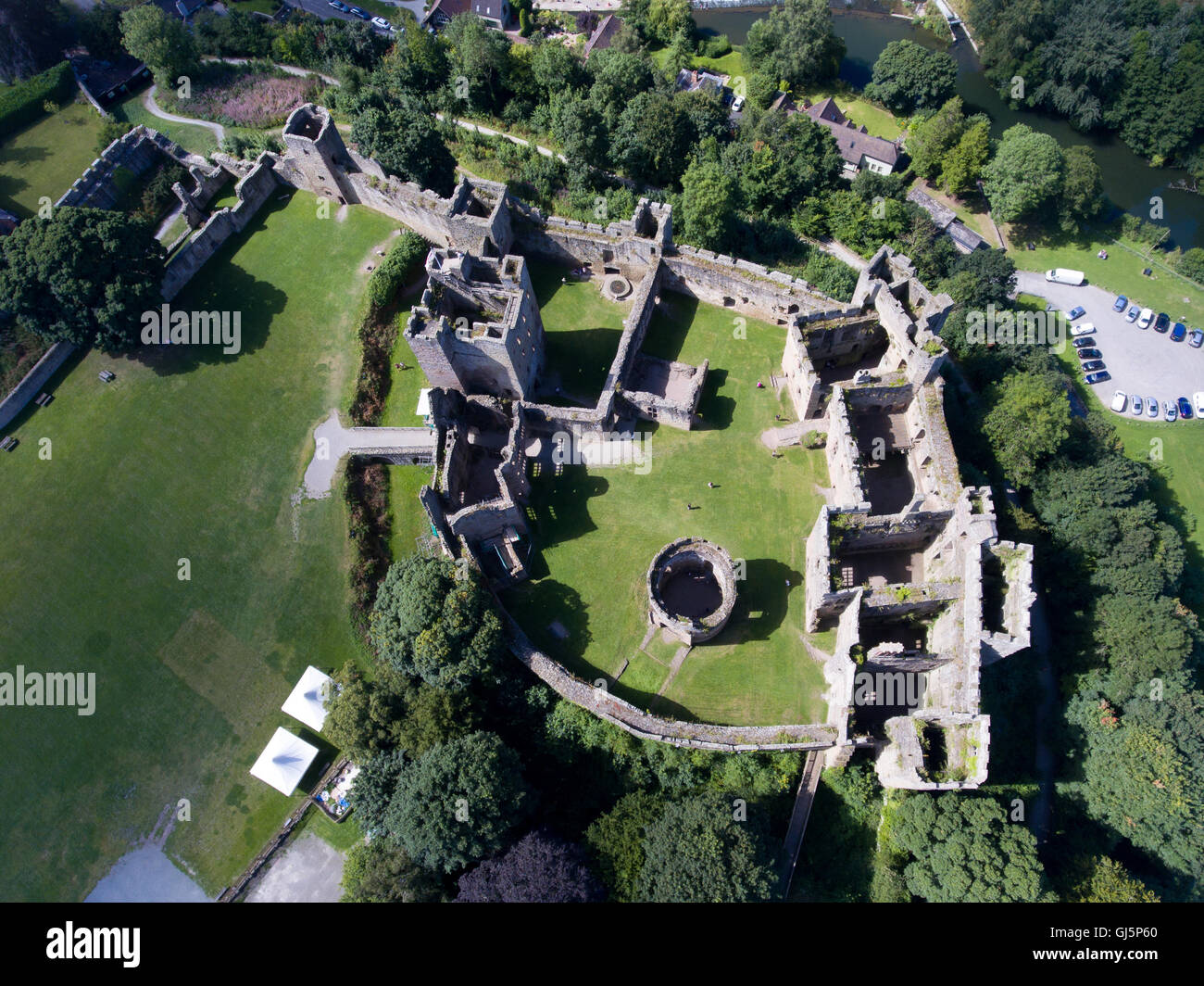 Aerial view of ludlow hi-res stock photography and images - Alamy