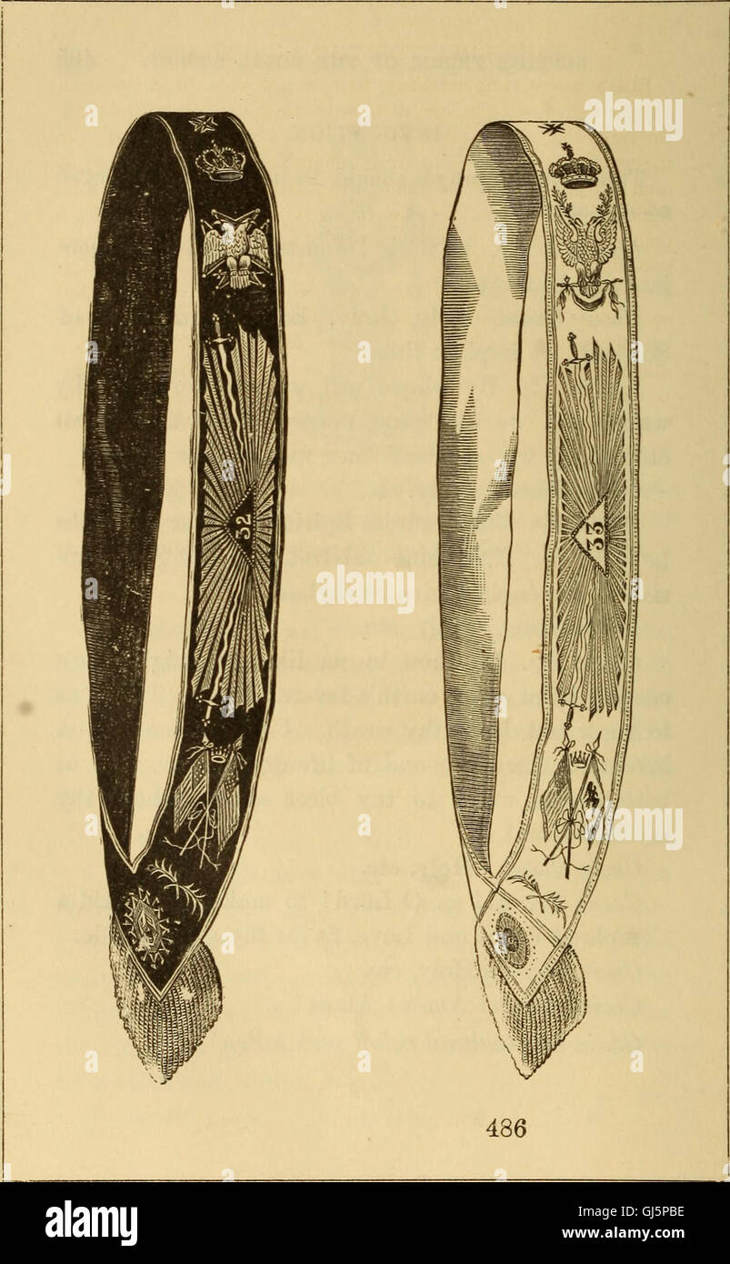 This 1885 book details the ancient and accepted Scottish Rite, a system ...