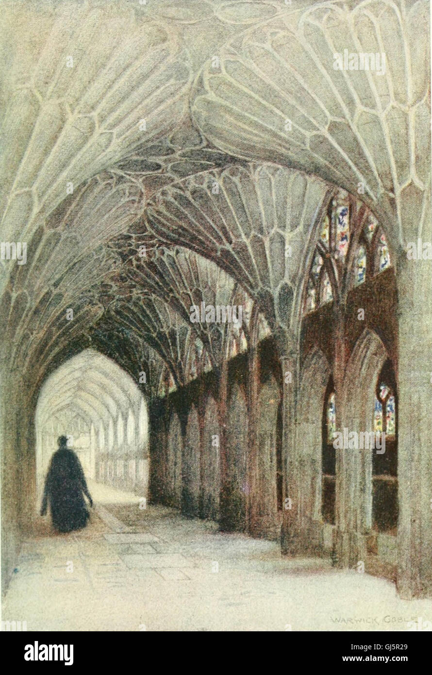 The greater abbeys of England (1908 Stock Photo - Alamy