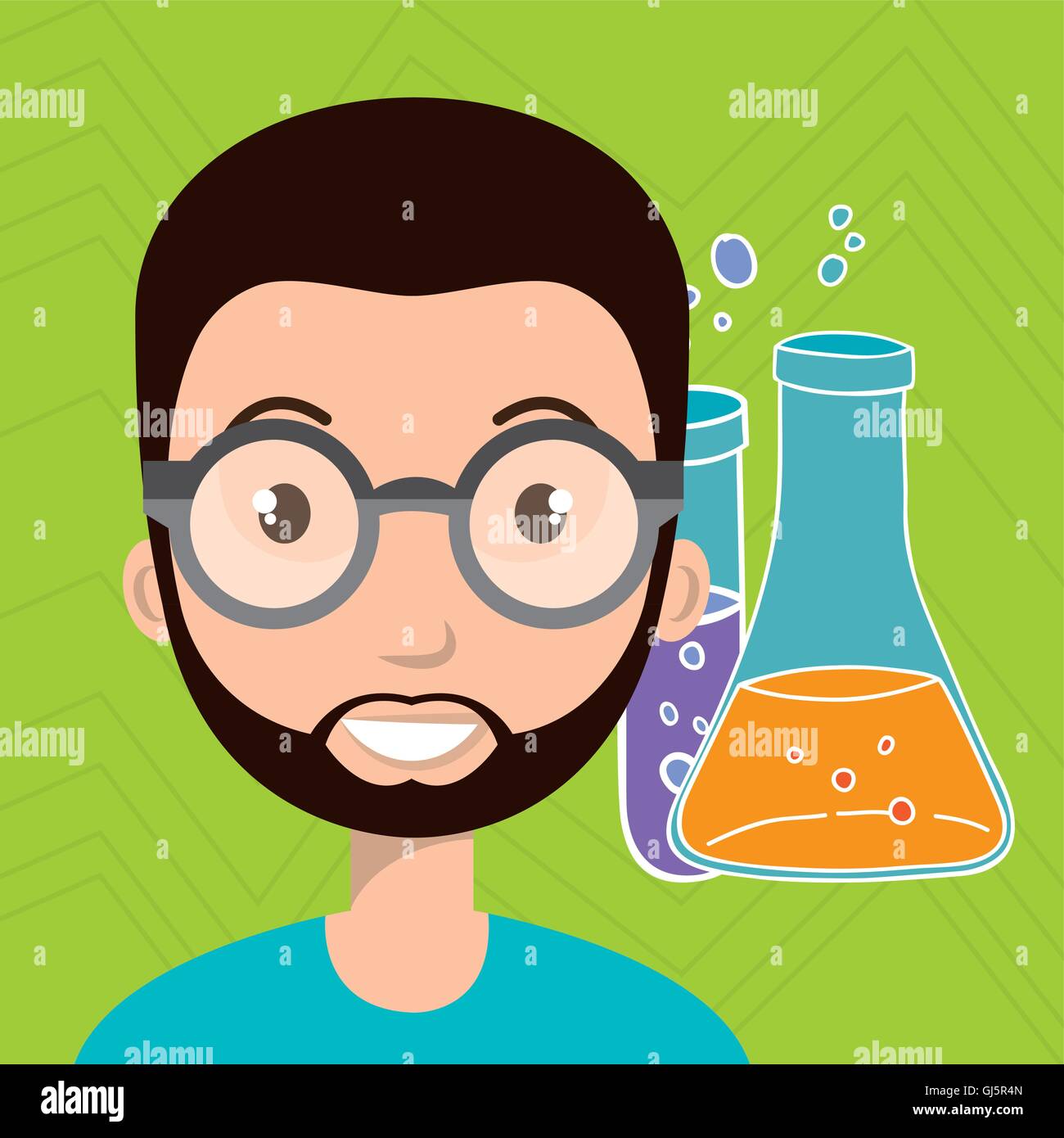 person tube lab chemistry Stock Vector Image & Art - Alamy