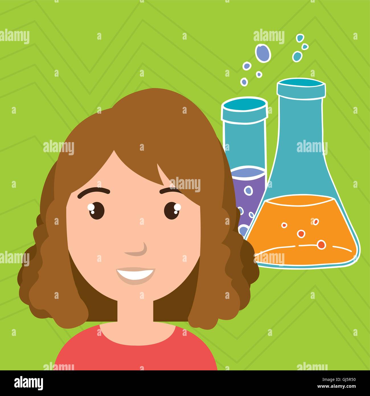 person tube lab chemistry Stock Vector Image & Art - Alamy