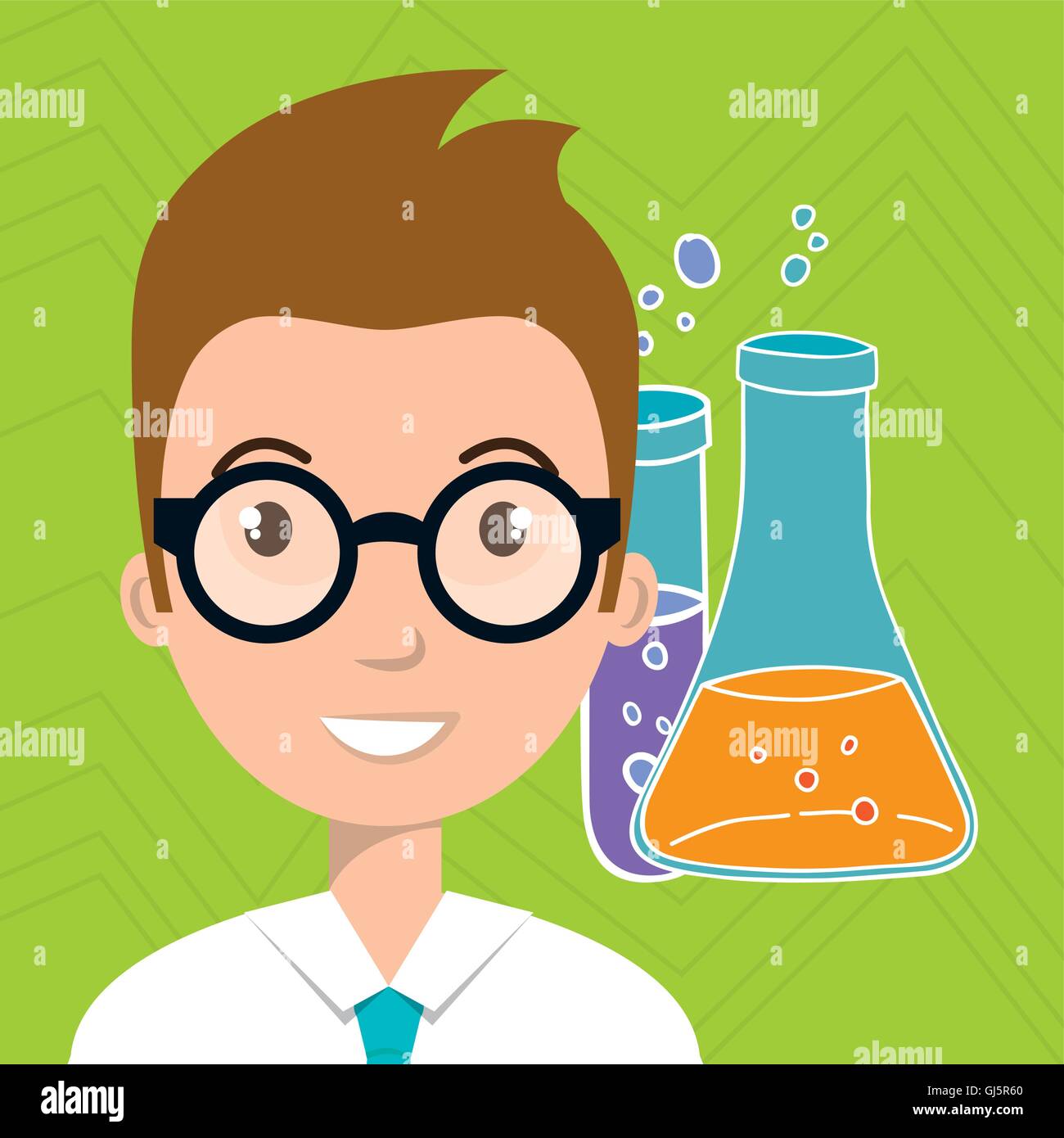 person tube lab chemistry Stock Vector Image & Art - Alamy