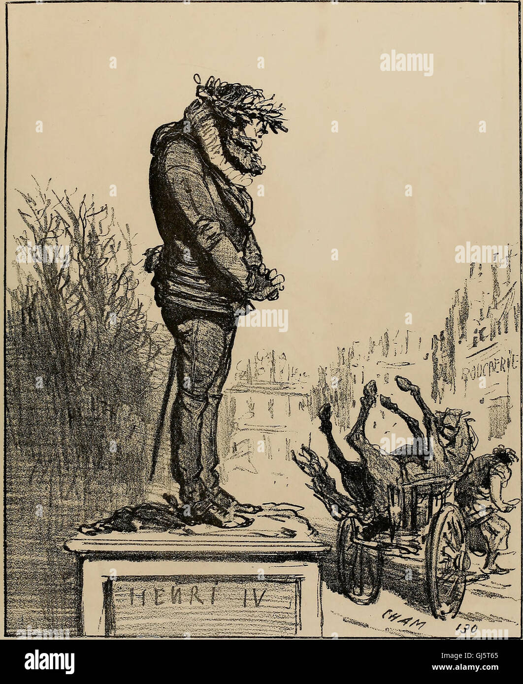 The *Album du Siège* (1871) is a collection of caricatures published ...