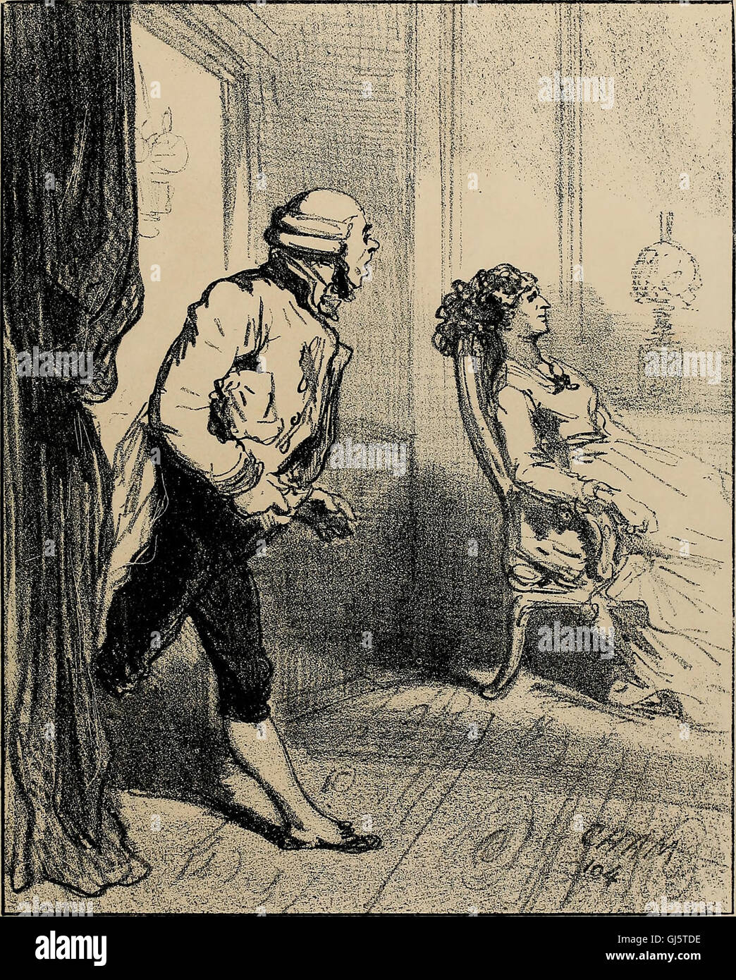 'Album du Siège' (1871) is a collection of caricatures published during ...