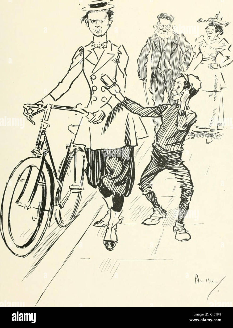 This 1896 collection by Phil May showcases 50 pen-and-ink sketches ...