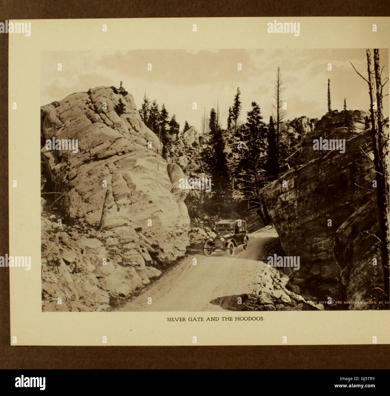 This 1920 souvenir book showcases the beauty and history of Yellowstone ...