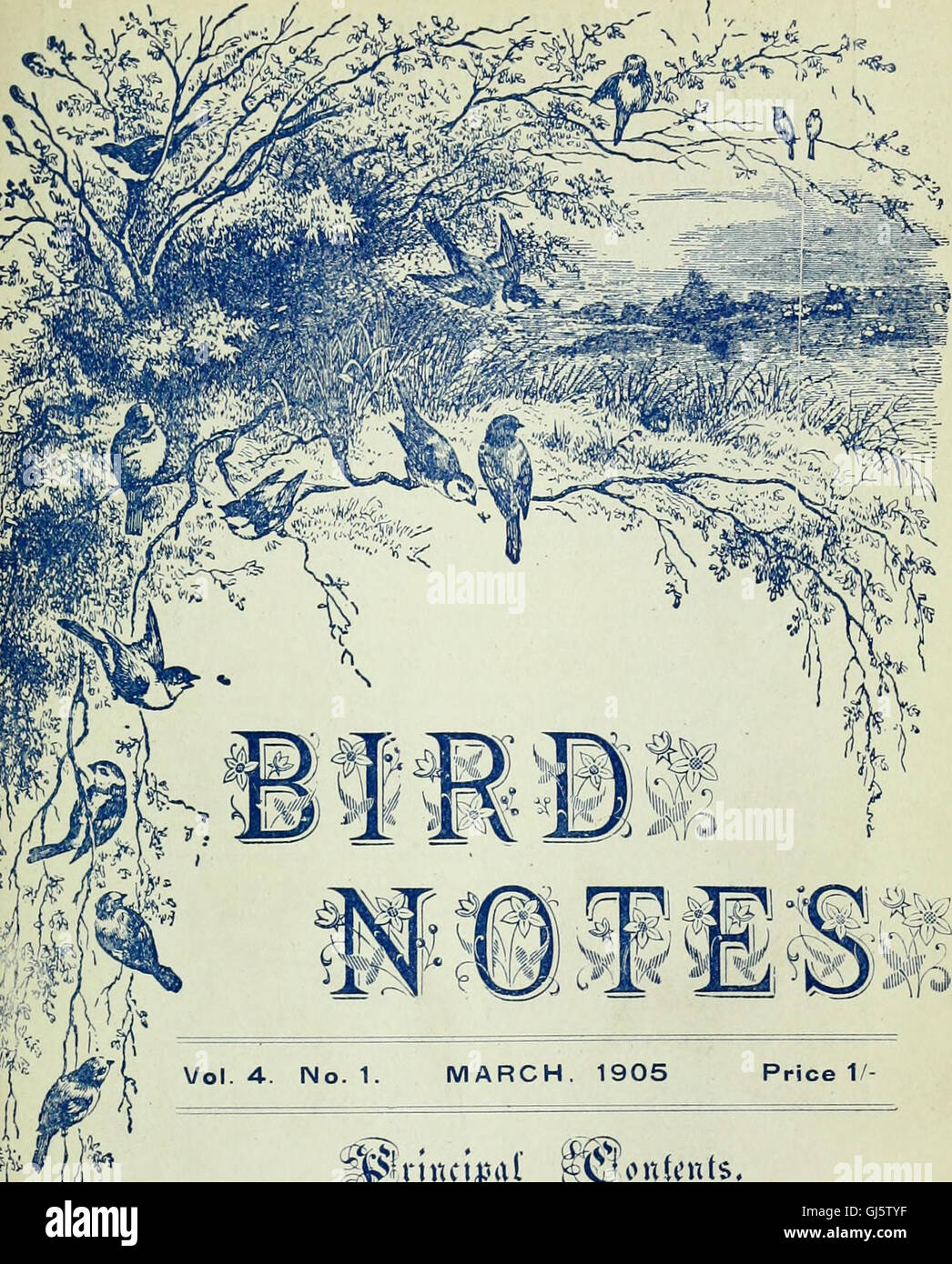 *Bird Notes* (1902) offers observations on bird species, their ...