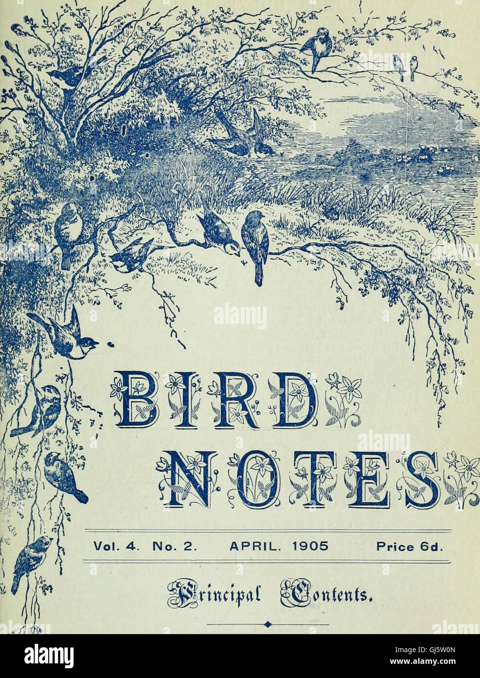 Bird notes (1902 Stock Photo - Alamy