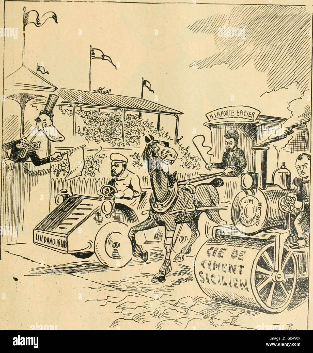 Caricature Politique au Canada (1904) is a collection of political ...